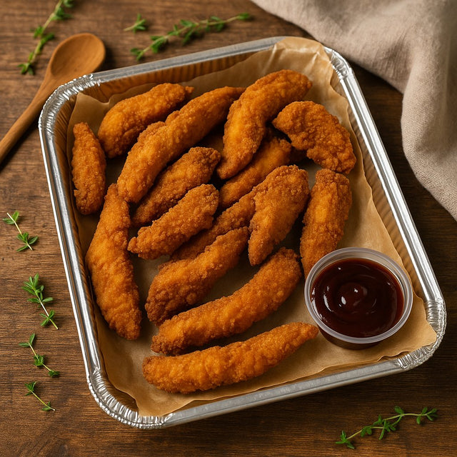 Battered Chicken Goujons – Hannah's Kitchen